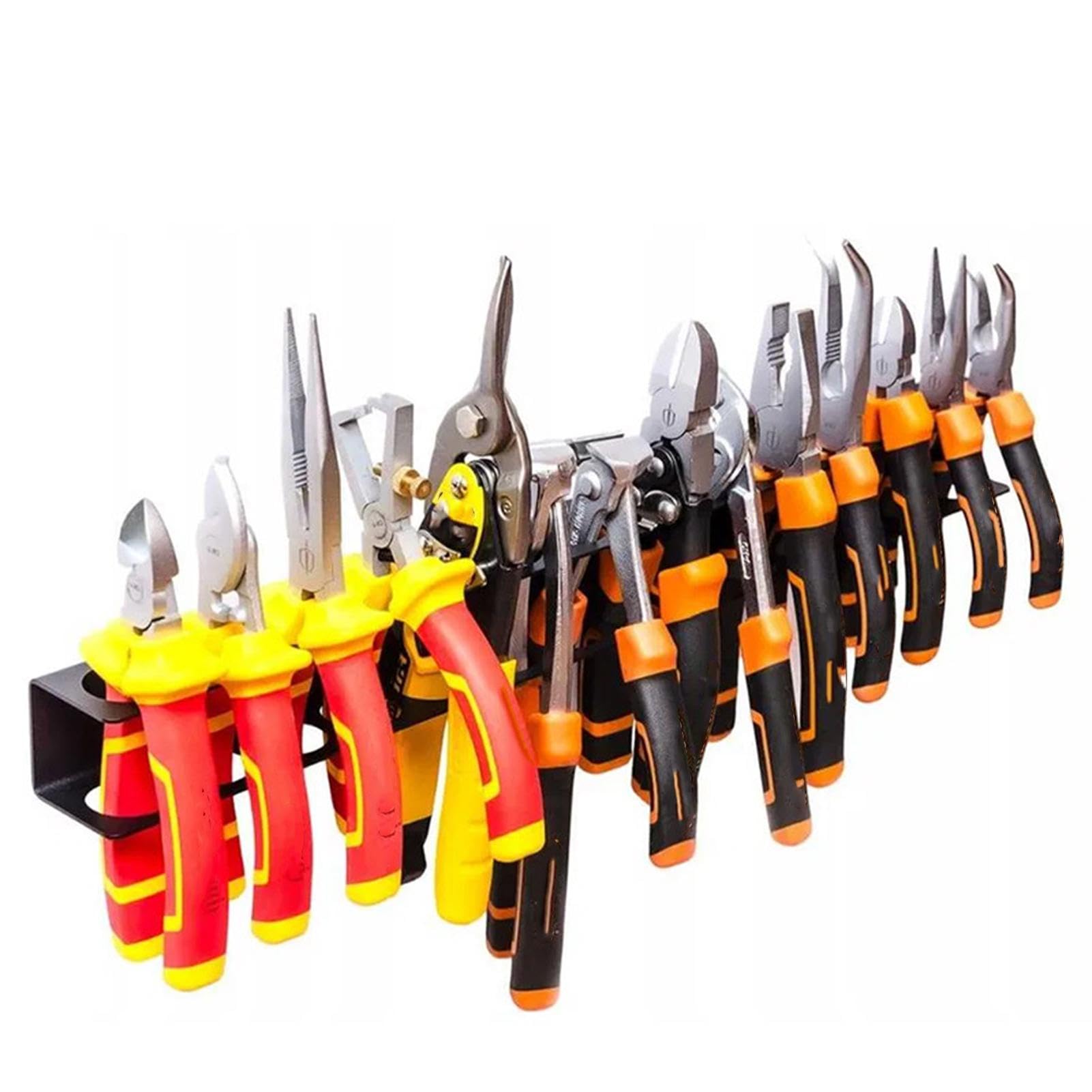 Generic Screwdriver Organizer - Screwdriver Holder Wall Mount | Toolbox Screwdriver Organizer | Screwdriver Rack Organizers and Storage | Screwdriver Rail Organizer | Fits up to 14 Screwdrivers