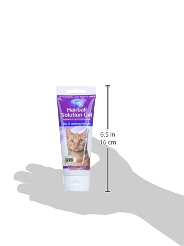 Pet-Ag Hairball Solution Gel Supplement for Cats - 3.5 oz - Helps Prevent and Reduce Hairballs in Cats 6 Months and Older