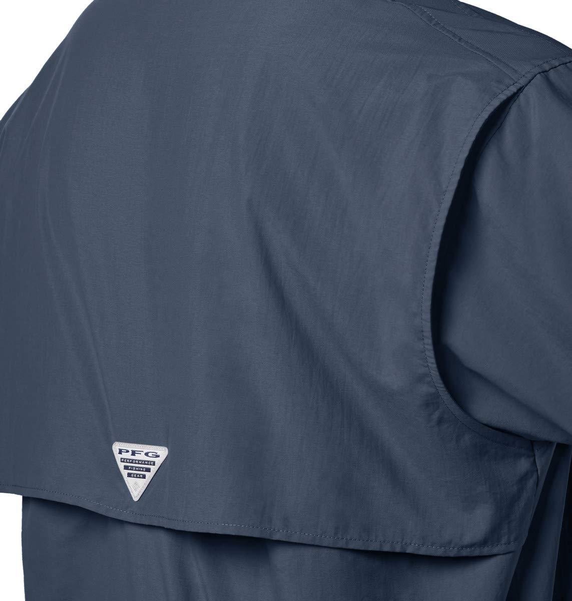 Columbia Men's Bahama II UPF 30 Short Sleeve PFG Fishing Shirt, Collegiate Navy, Large