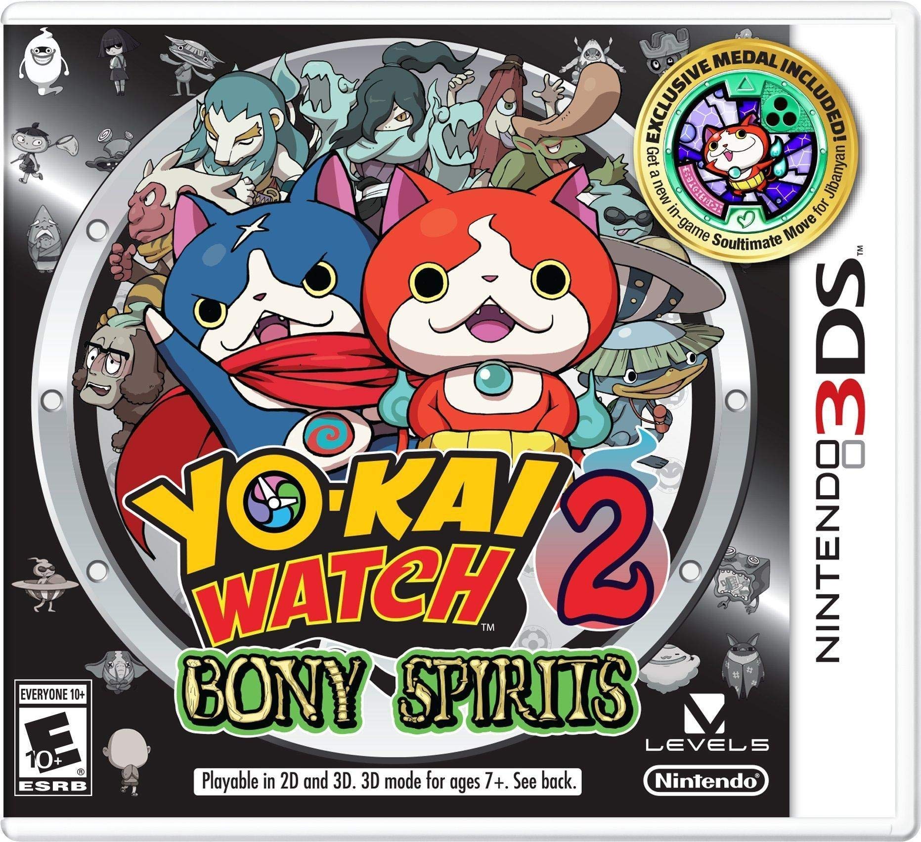 YO-KAI WATCH 2: Bony Spirits - Nintendo 3DS (Renewed)