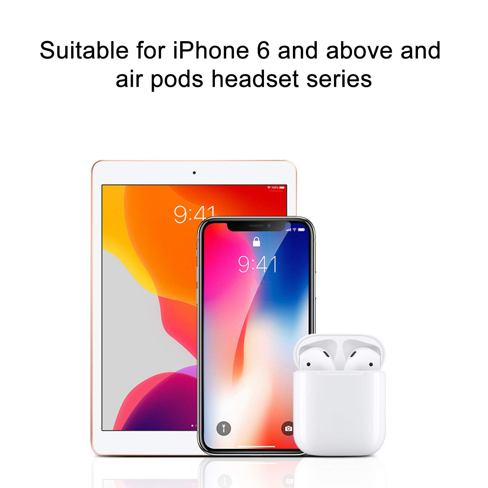 Silicone AntiDust Plugs for iPhones 13 12 Mini Pro Max 11 iPads AirPod, 5pcs Lightnings Charging Port Cover Compatible with iPhones X, XS, XR, 8, 7, 6 Plus Black