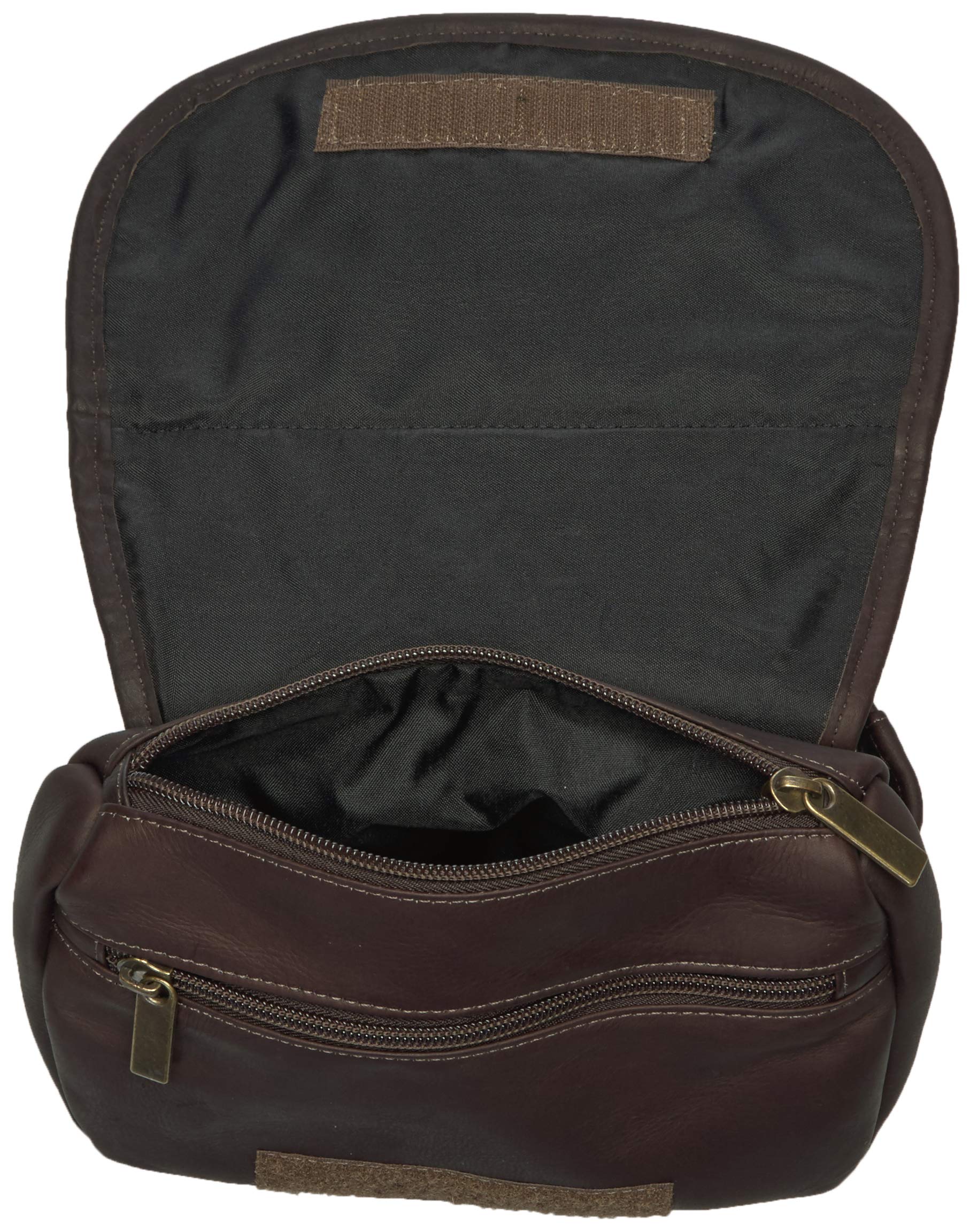 David King & Co. Flap Over Waist Pack, Cafe, One Size