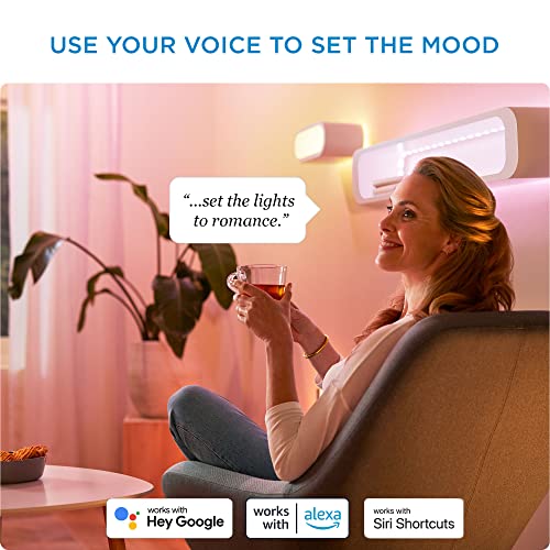 WiZ 60W A19 Soft White LED Smart Bulb - Pack of 1 - E26- Indoor - Connects to Your Existing Wi-Fi - Control with Voice or App + Activate with Motion - Matter Compatible