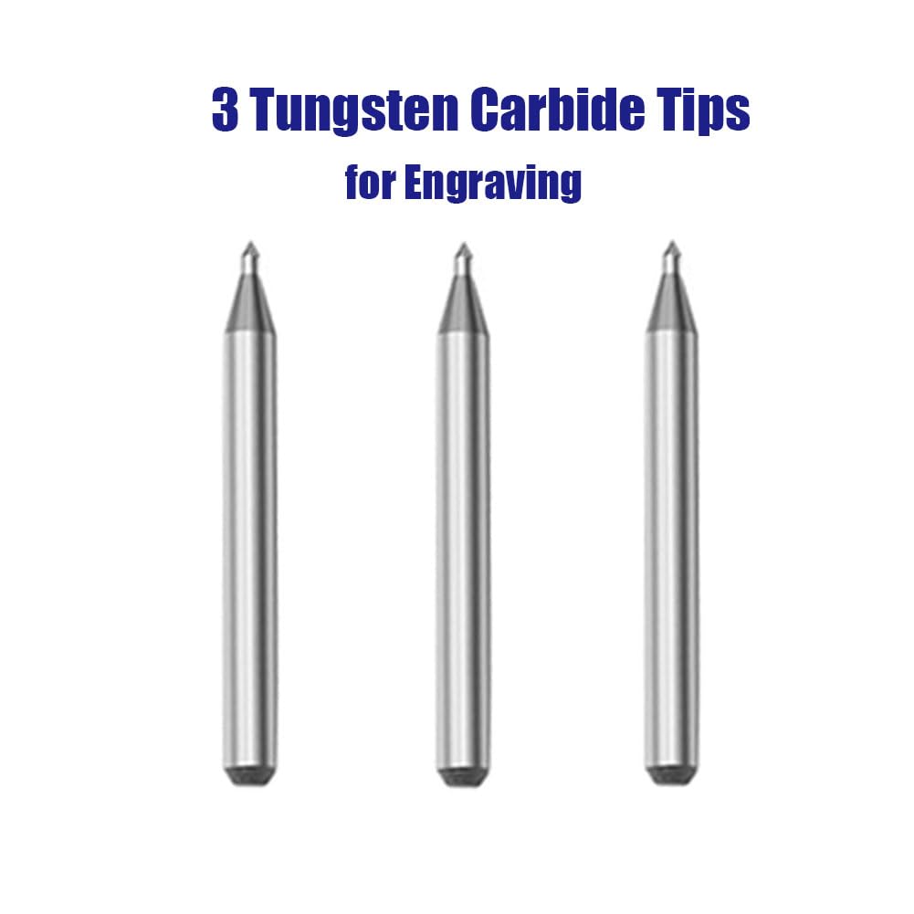 Mini Cordless Engraver Pen Rechargeable Engraving Pen Etching Tool Etcher Kit Set with | Tungsten Carbide Tip | for Metal Glass Wood Plastic