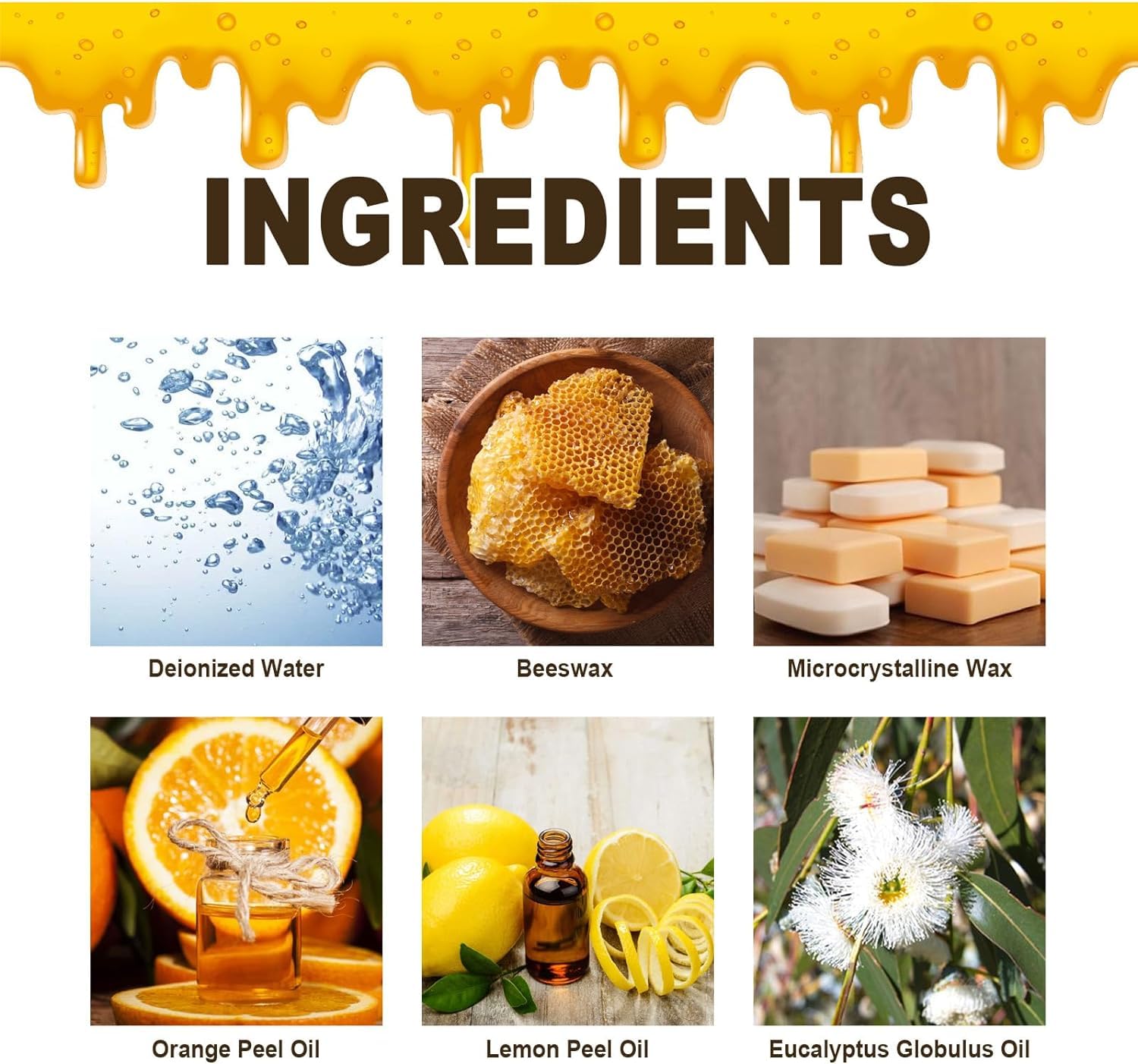 LINGXIN 2PACK Beeswax Spray Furniture Polish, Natural Micro-Molecularized Beeswax Spray, Ouhoe Beeswax Spray, The Original Beeswax Spray