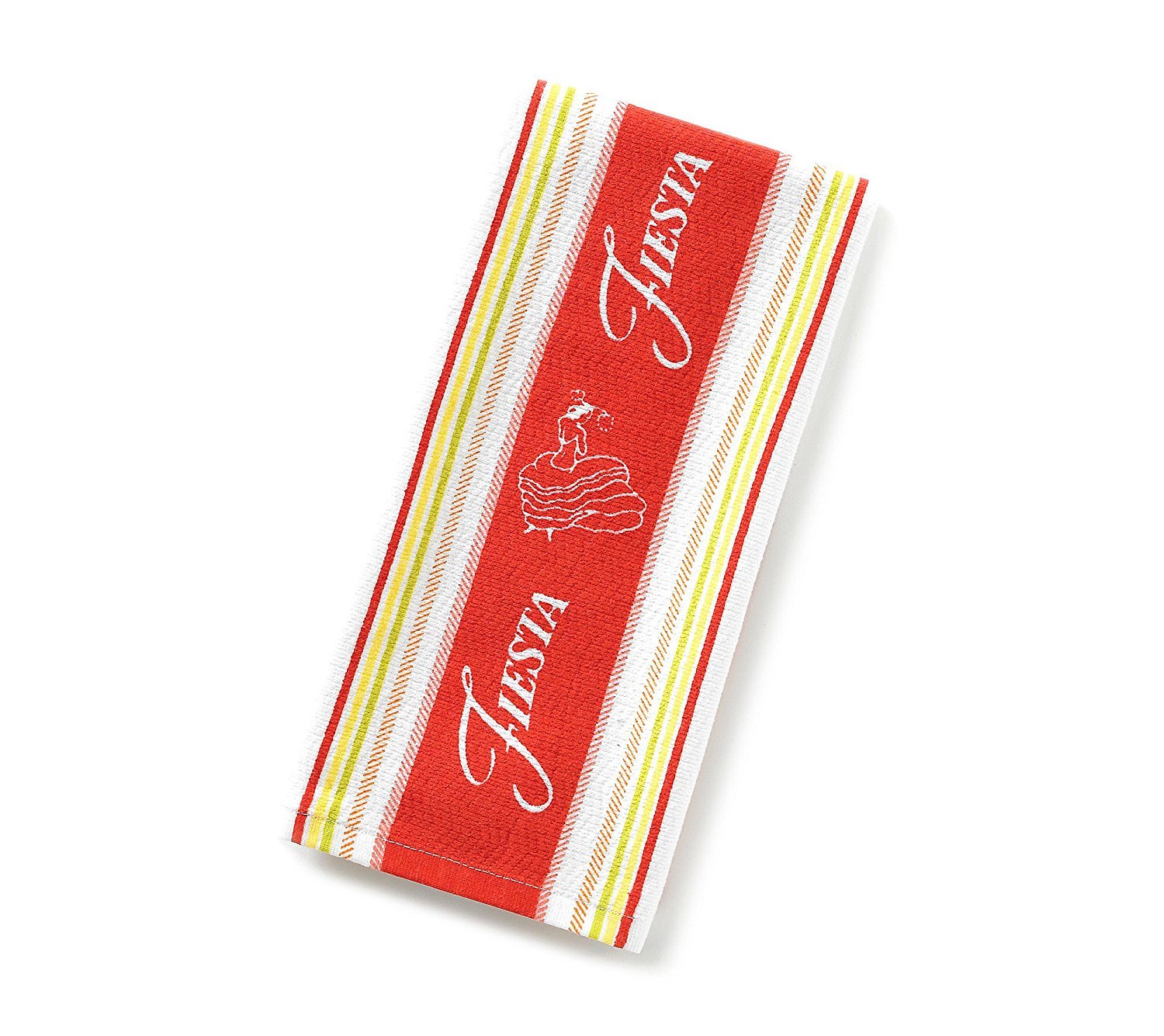 Fiesta Kitchen Towel [Set of 2] Color: Scarlet
