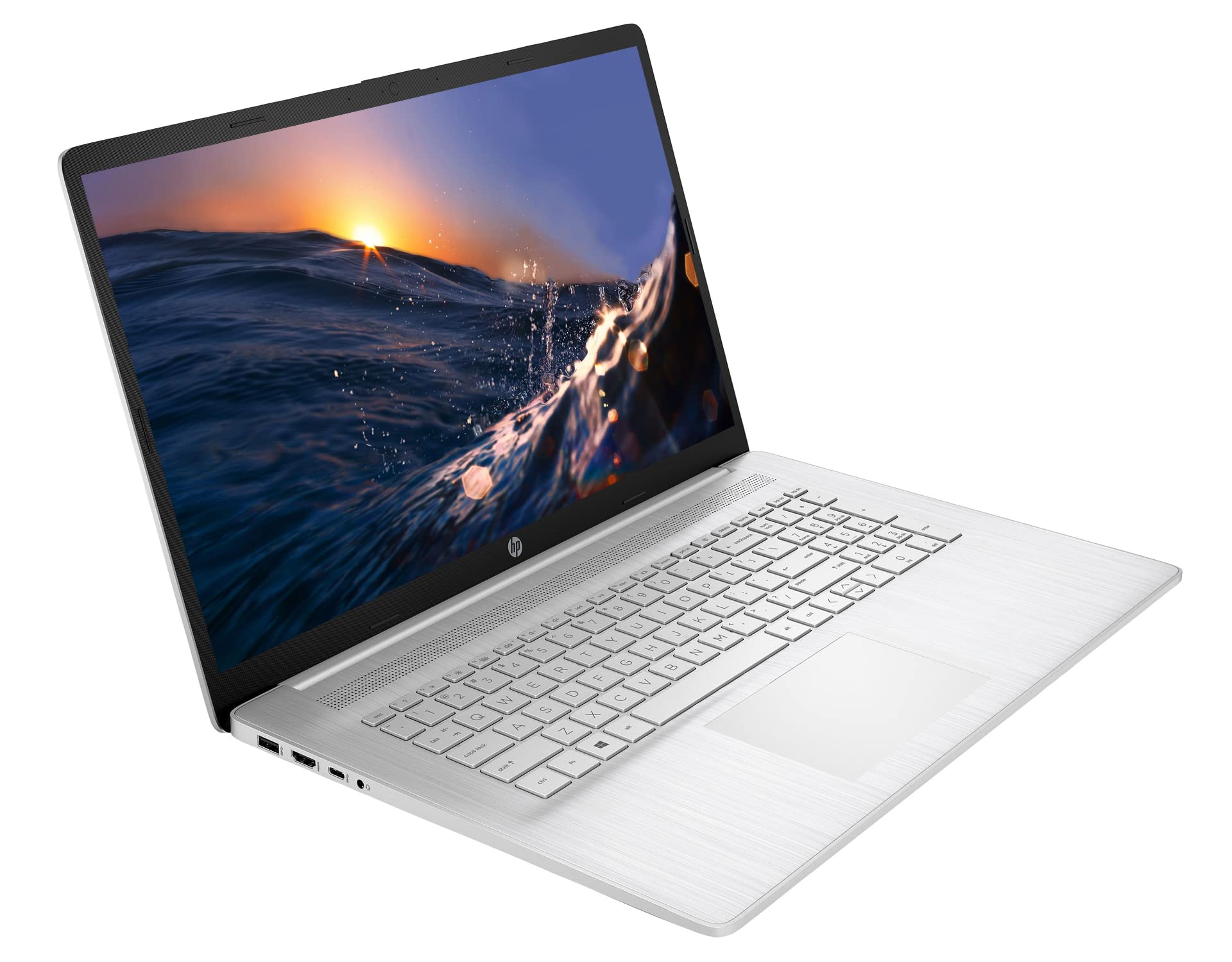 HP Laptops for College Student & Business, 17 inch, FHD Screen Computer, 2022 Newest Updated, 11th Gen Intel Core i5-1135G7, 32GB RAM, 1TB SSD, Fast Charge, HDMI, Webcam, Windows 11, ROKC MP
