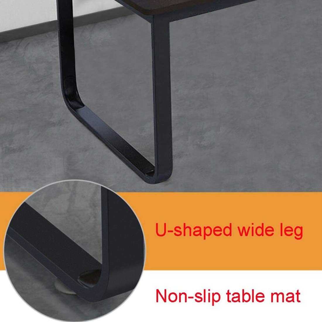 Computer Desk 47" - Study Writing Table for Home Office, Modern Simple Style PC Desk - Notebook Study Writing Table for Home Office Workstation