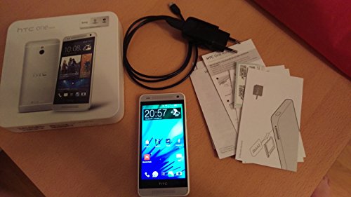 HTC One Mini 16GB 4G LTE Unlocked GSM Cell Phone - Silver (No Warranty)