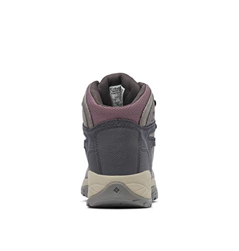 Columbia Women's Newton Ridge Plus Waterproof Amped, Stratus/Canyon Rose, 8.5