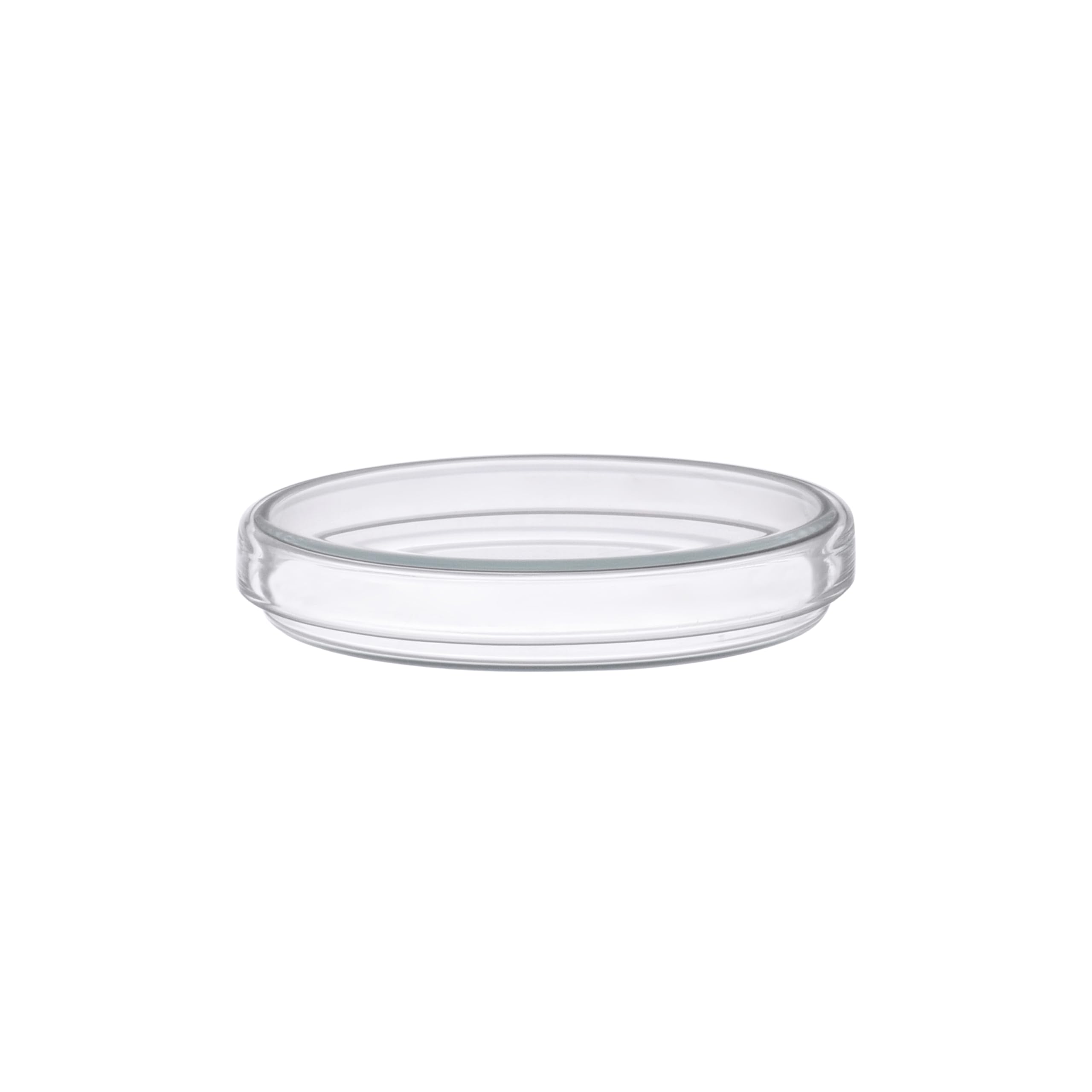 EISCO Petri Dish, 8" (200mm) - Beaded Edges - Easy to Sterilize for Repeated Use - Soda Glass