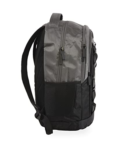 Nautica Armada Laptop Backpack, Grey/Black, One Size