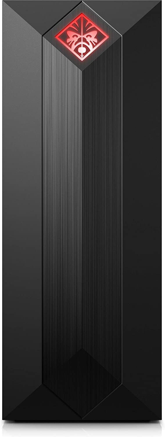 HP OMEN Obelisk 875-1009 Gaming Desktop Computer, Intel Core i7 i7-9700K, NVIDIA GeForce RTX 2070, 16 GB DDR4 RAM, 1TB HDD, 256GB SSD, Windows 10 Home, Gaming Desktop PC, USB ports, HDMI (Renewed)