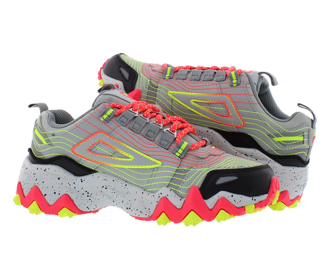 Fila Womens Oakmont TR Fitness Trail Running Shoes Gray 8 Medium (B,M)