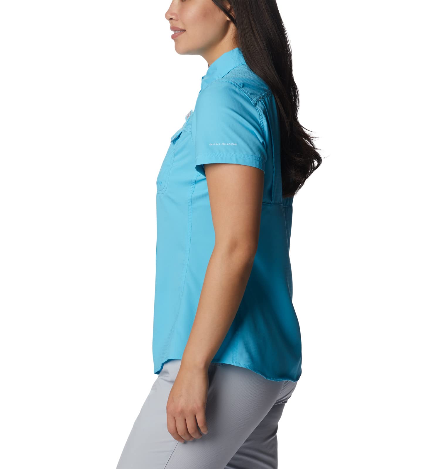 Columbia Women's Lo Drag Short Sleeve Shirt, Breathable, UV Protection