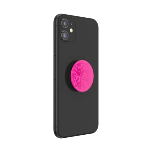 PopSockets Phone Grip with Expanding Kickstand - Fuschia Floral