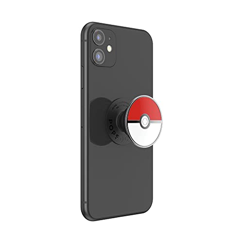 PopSockets Phone Grip with Expanding Kickstand, Pokemon - Enamel Pokeball