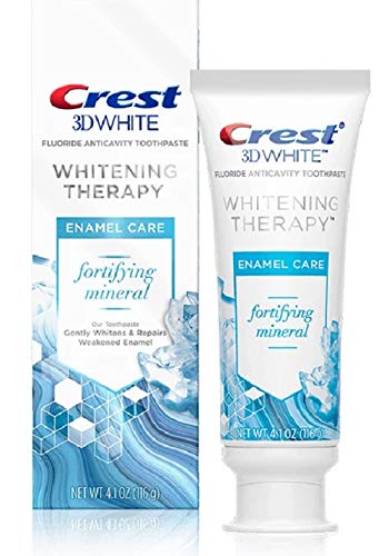 Crest 3D White Whitening Therapy Enamel Care Fluoride Toothpaste, 4.1 Ounce