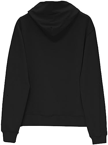 KOSUSANILL Full Zip Up Hoodies Spider 555 Gothic Graphic Print Designer Hoodie Y2K Rhinestone Oversized Sweatshirt Halloween outfit (Black Spider Net, M)
