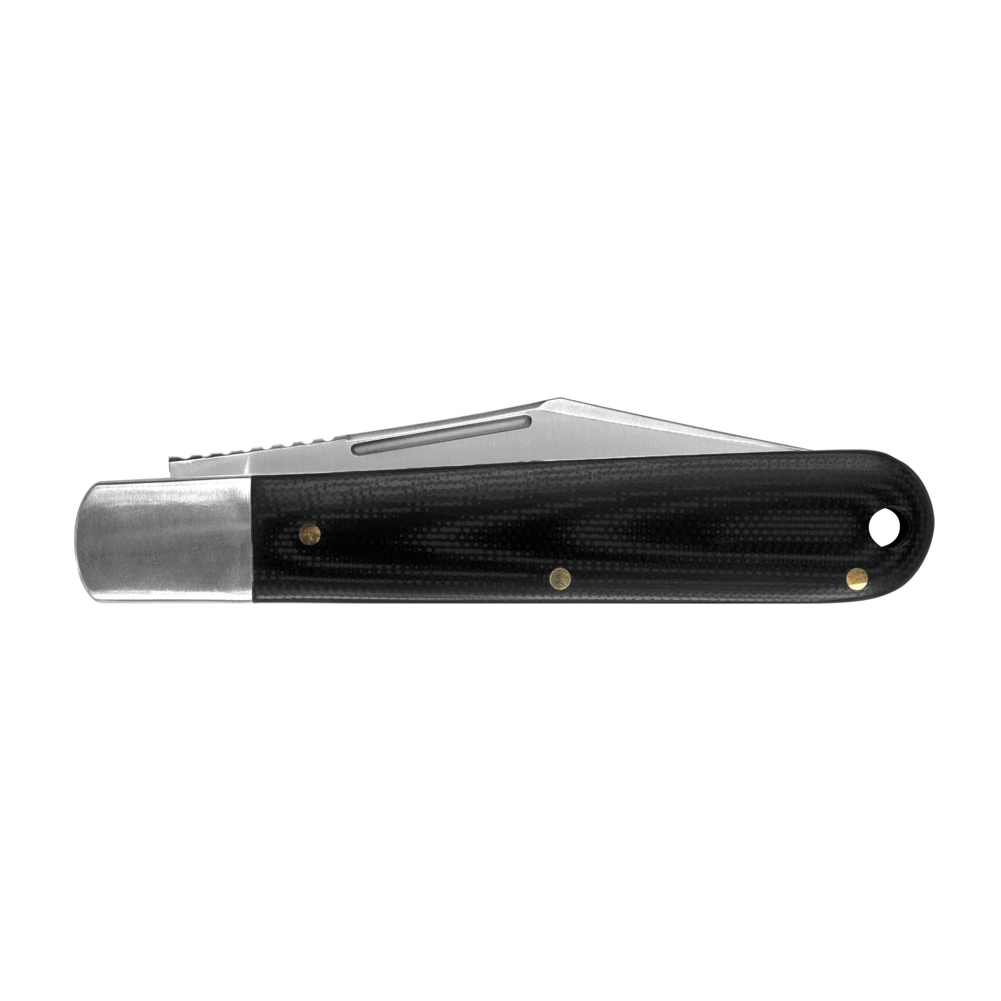 Kershaw Culpepper Folding Pocket Knife, 3.25-Inch Blade with Manual Open, Slipjoint Lock (4383), Barlow