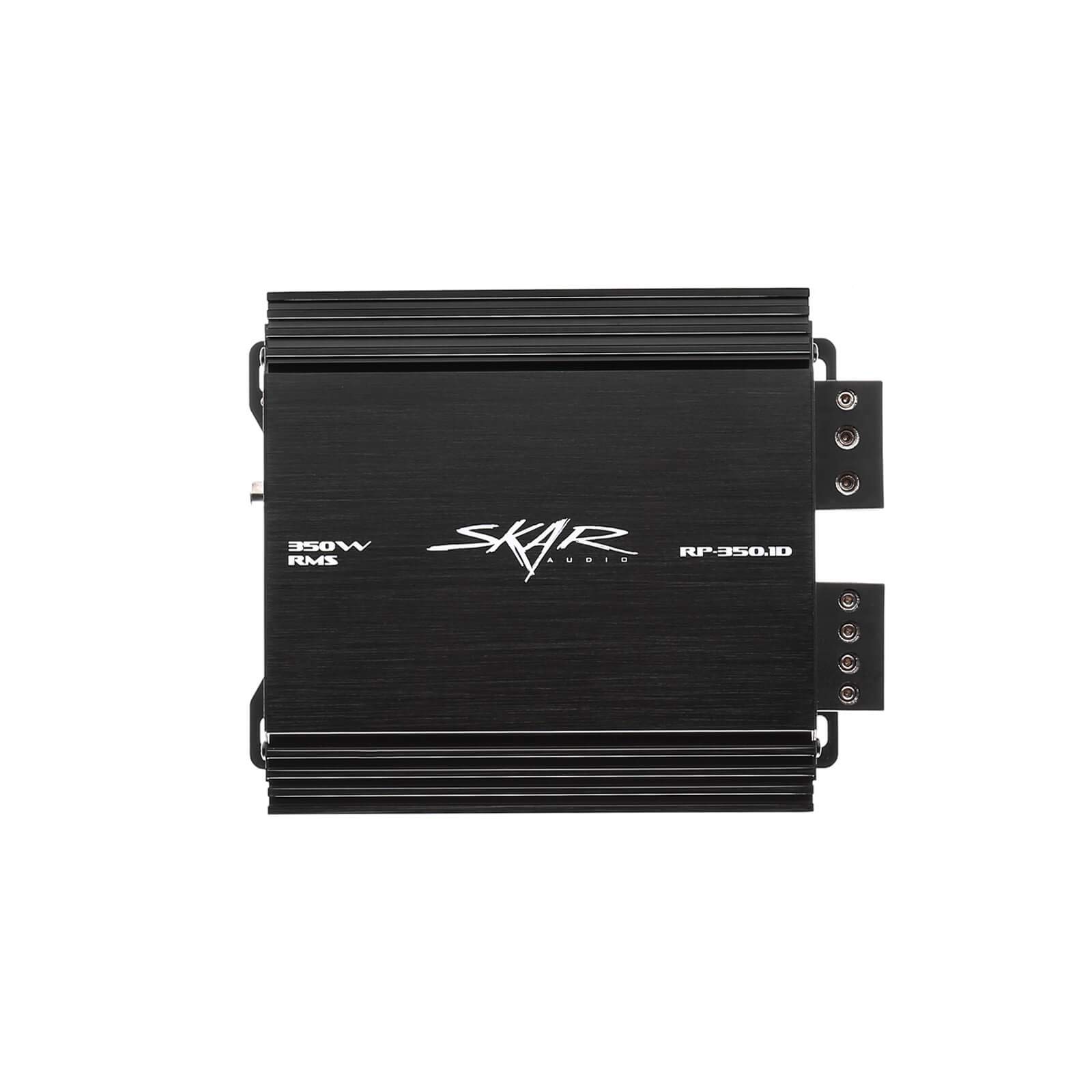 Skar Audio MA-8 D2 Single 8" 400W RMS Subwoofer Package with RP-350.1D Amplifier and 8 Gauge OFC Amp Wiring Kit