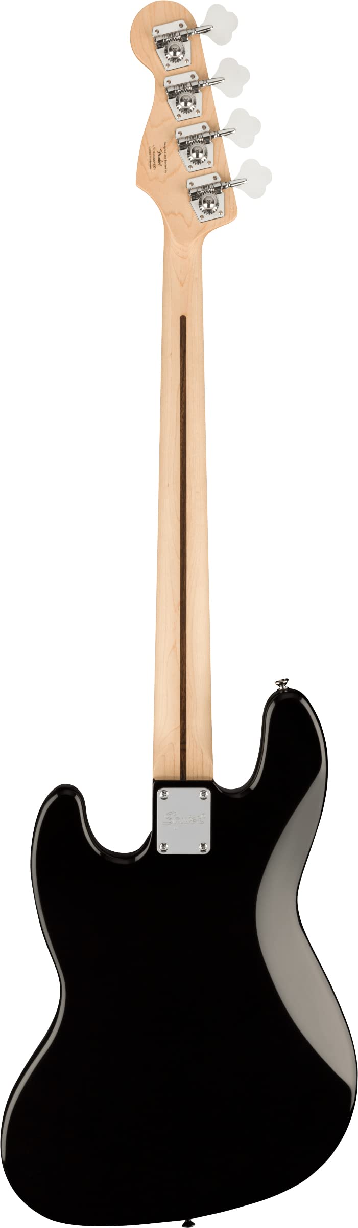 Fender Affinity Jazz Bass - Black Bundle with Rumble 15 Amplifier, Instrument Cable, Gig Bag, Tuner, Strap, and Austin Bazaar Instructional DVD