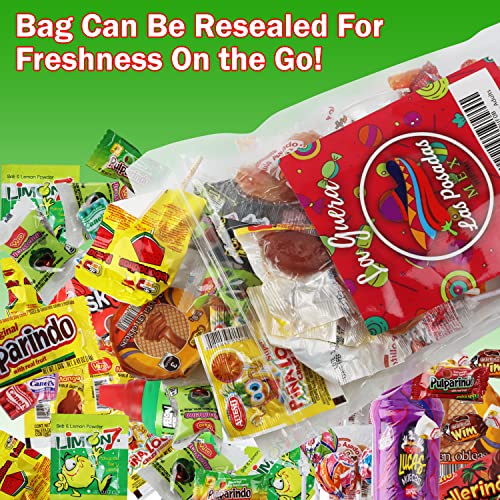 Las Posadas Candy (50 Counts) β Spicy, Sweet, Sour Dulces Mexicanos Assortment Pack β Authentic Mexican Snacks for Kids and Adults (La Guera 50)
