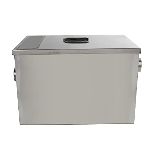 Your Restaurant Kitchen with Our Stainless Steel Grease Trap Interceptor Set - Detachable Design Removable Baffles and Easy Cleaning for Efficient Wastewater Management