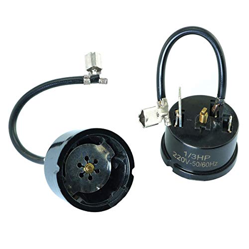 ToToT 2pcs 1/3HP-250W Refrigerator Thermal Overload Protector Compressor Replacement Part for Mini Refrigerator, Wine Center and Beverage Cooler ToToT 2pcs 1/3HP-250W Refrigerator Thermal Overload Protector Compressor Replacement Part for Mini Refrigerato
