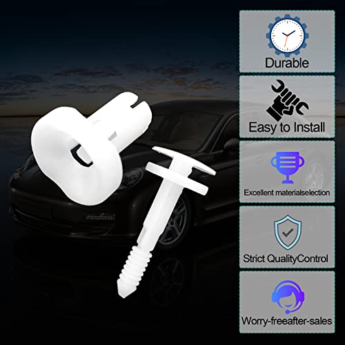 TOPCNOEM 50Pcs Car Door Panel Retainer Clips Compatible with GM Chevy GMC 15960325 - C1500 C2500 C3500 K1500 K2500 K3500 Pickup Jimmy Yukon Blazer Tahoe Suburban