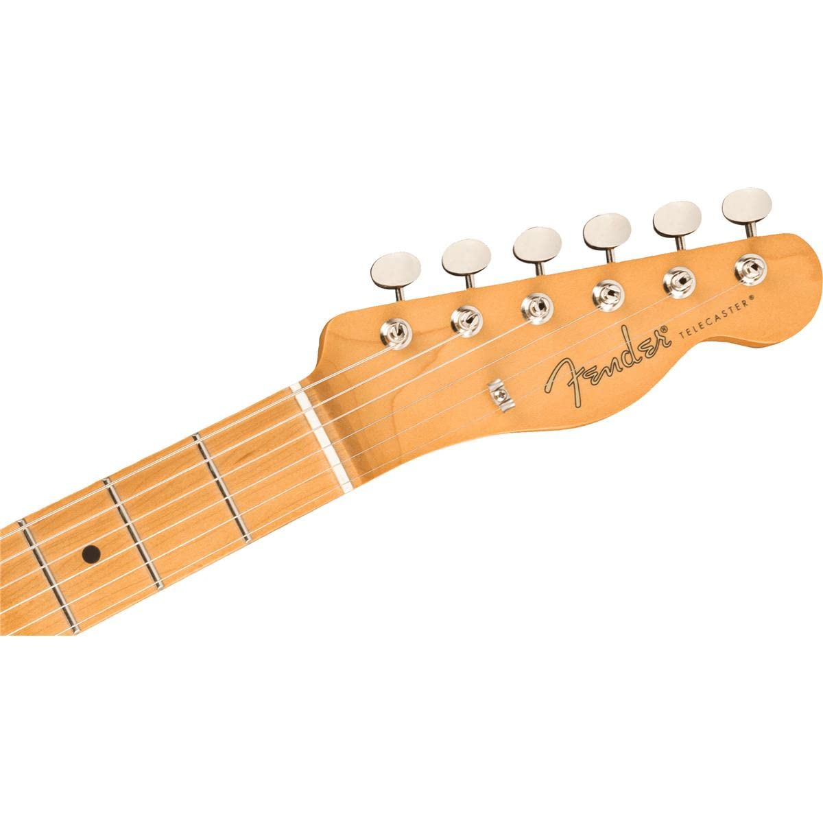 Fender Noventa Telecaster Electric Guitar, with 2-Year Warranty, Vintage Blonde, Maple Fingerboard
