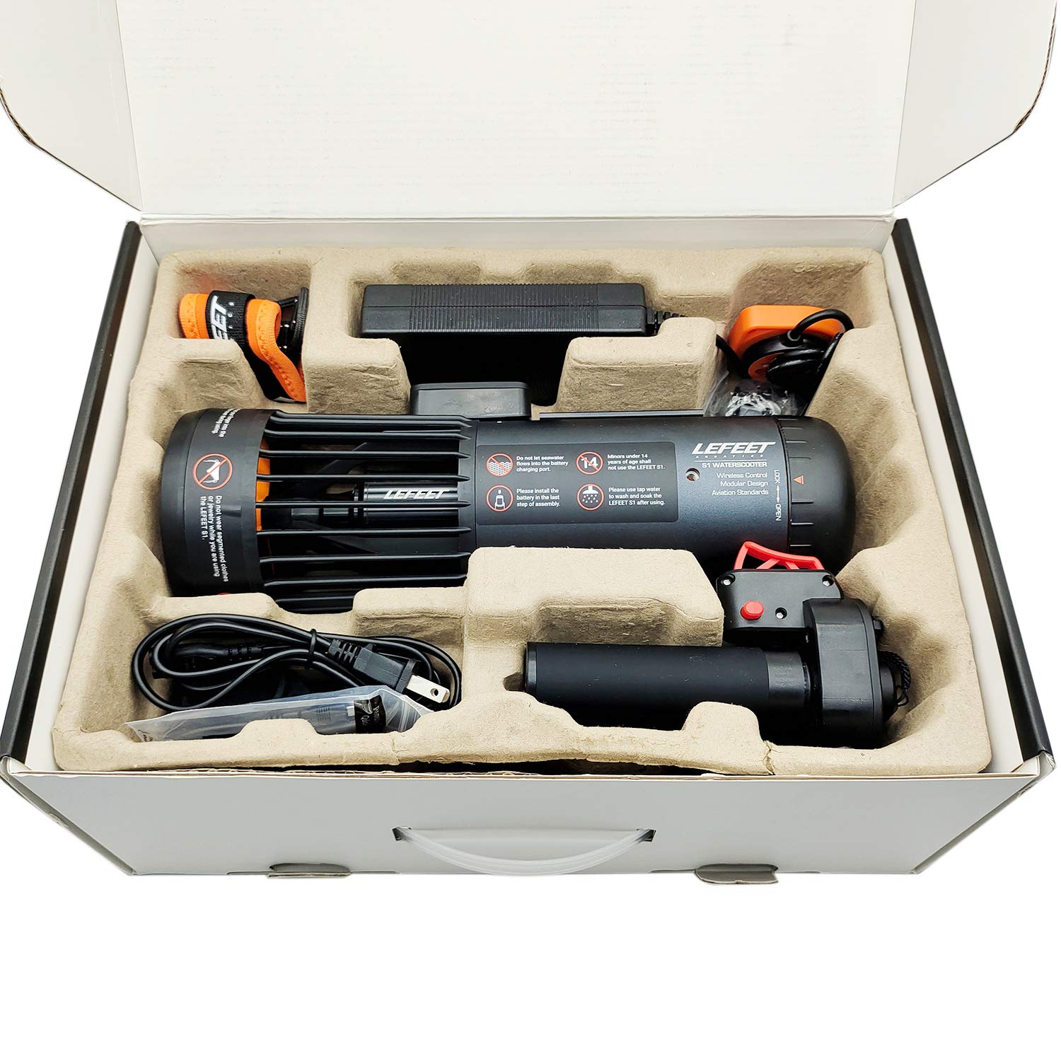 CONHIS MOTOR Electric Scuba Propulsion Scooter Sea Wing Underwater Dive Scooter Thruster Propeller Diving Pool Scooter for Water Sport Snorket Swim