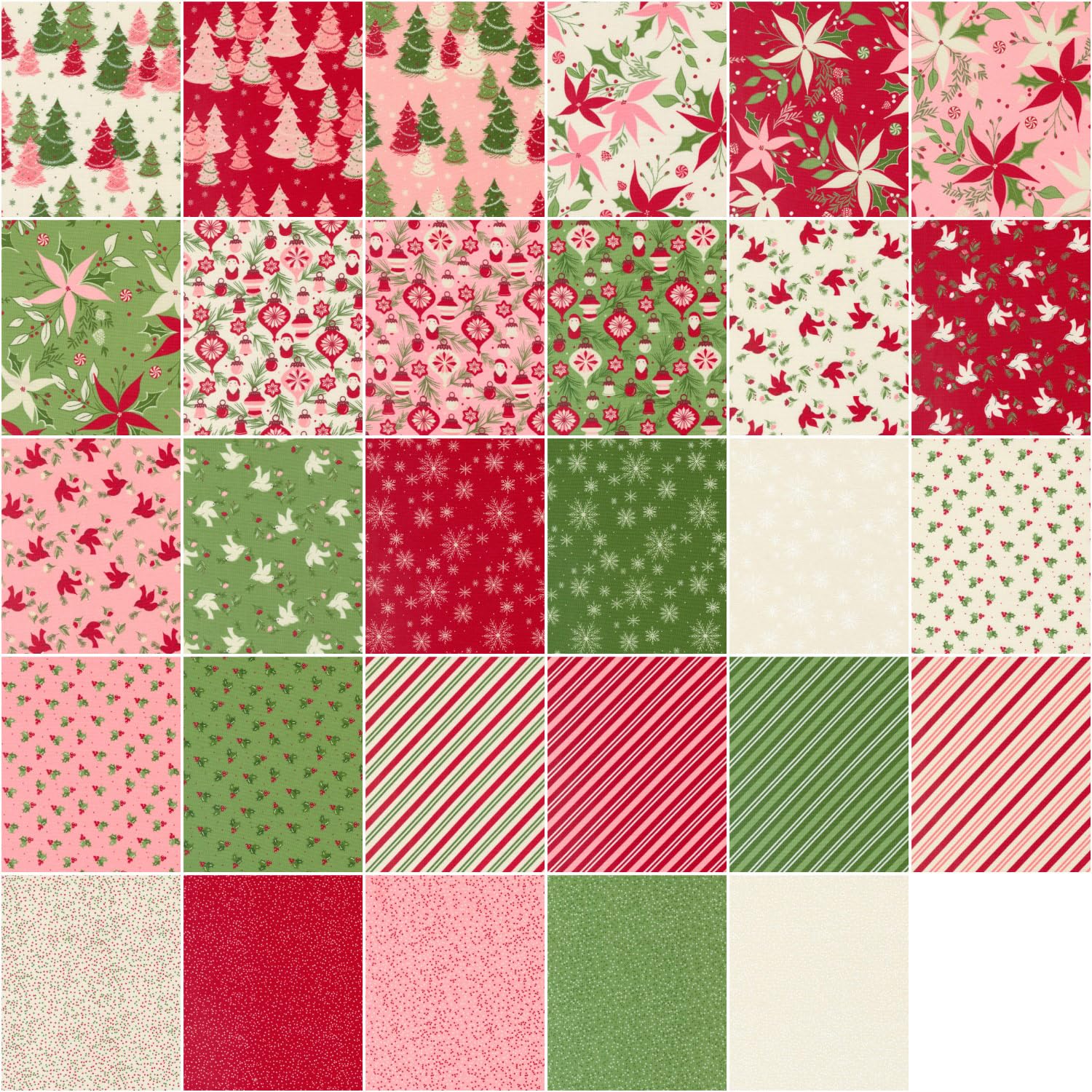 Moda Fabrics Once Upon A Christmas Jelly Roll by Sweetfire Road 43160JR
