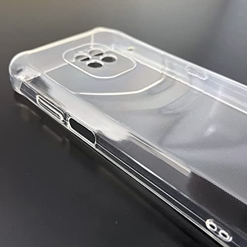 Ytaland for Ulefone Power Armor 14 case, Crystal Clear Soft Silicone Shockproof TPU Transparent Bumper Protective Phone Case Cover
