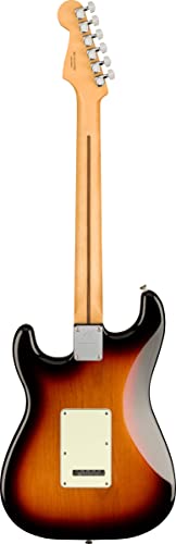 Fender Player Plus StratocasterĀ® HSS - 3-Color Sunburst Bundle with Gig Bag, Stand, Cable, Tuner, Capo, Strings, Strap, Strap Blocks, Picks, and Austin Bazaar Instructional DVD