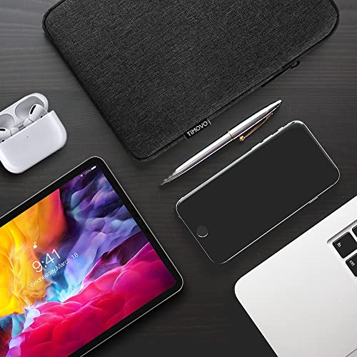TiMOVO 9-11" Tablet Sleeve Bag for iPad 10th Gen. 10.9",iPad 9th/8th/7th Gen. 10.2",iPad Air 11/Air 5th/4th Gen. 10.9",Galaxy Tab A9+/A9 Plus 11",Protective Bag Fit Smart Keyboard, Black