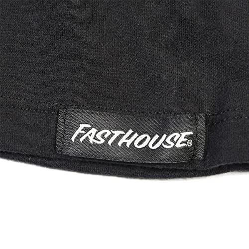 FASTHOUSE Women's Serene LS Crop Tee (Black, Small)