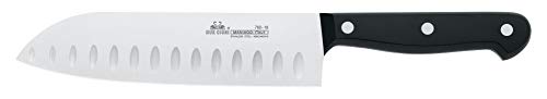 Due Cigni Cutlery Classica Santoku Knife, 18 cm (7 inch), Stainless Steel, Full Tang