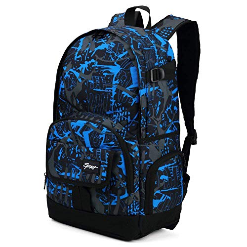 rickyh style School Backpack, Travel Bag for Men & Women, Lightweight College Back Pack with Laptop Compartmen…