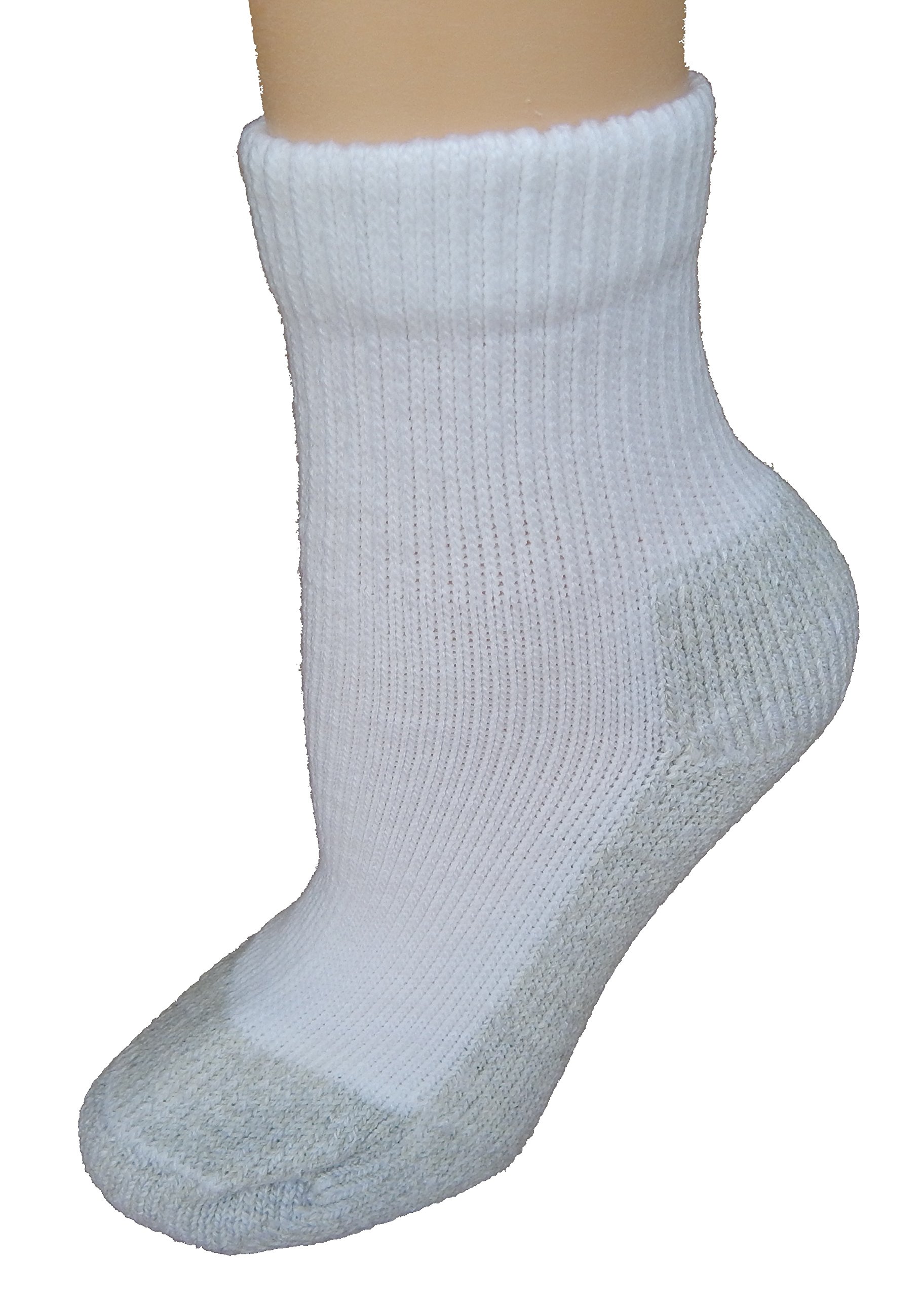 Cushees Thick Ankle Socks, 3-pack (Large)