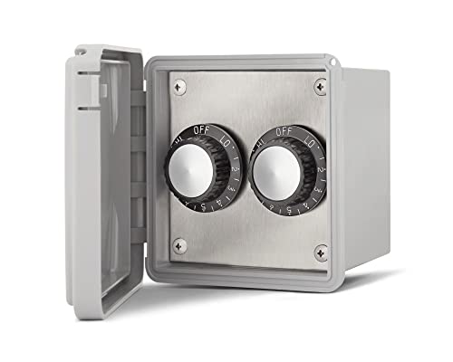 Infratech 14 4225 Accessory - 240 Volt Dual Reg Surface Mount and Gang Box,