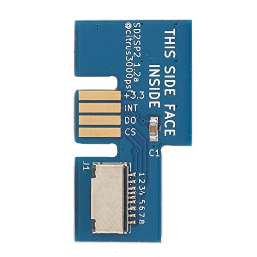 Jeanoko Microcontroller Module Board, Flexible Microcontroller Module 264KB One Button Reset Dual Core USB C Interface for Game Console(Blue)