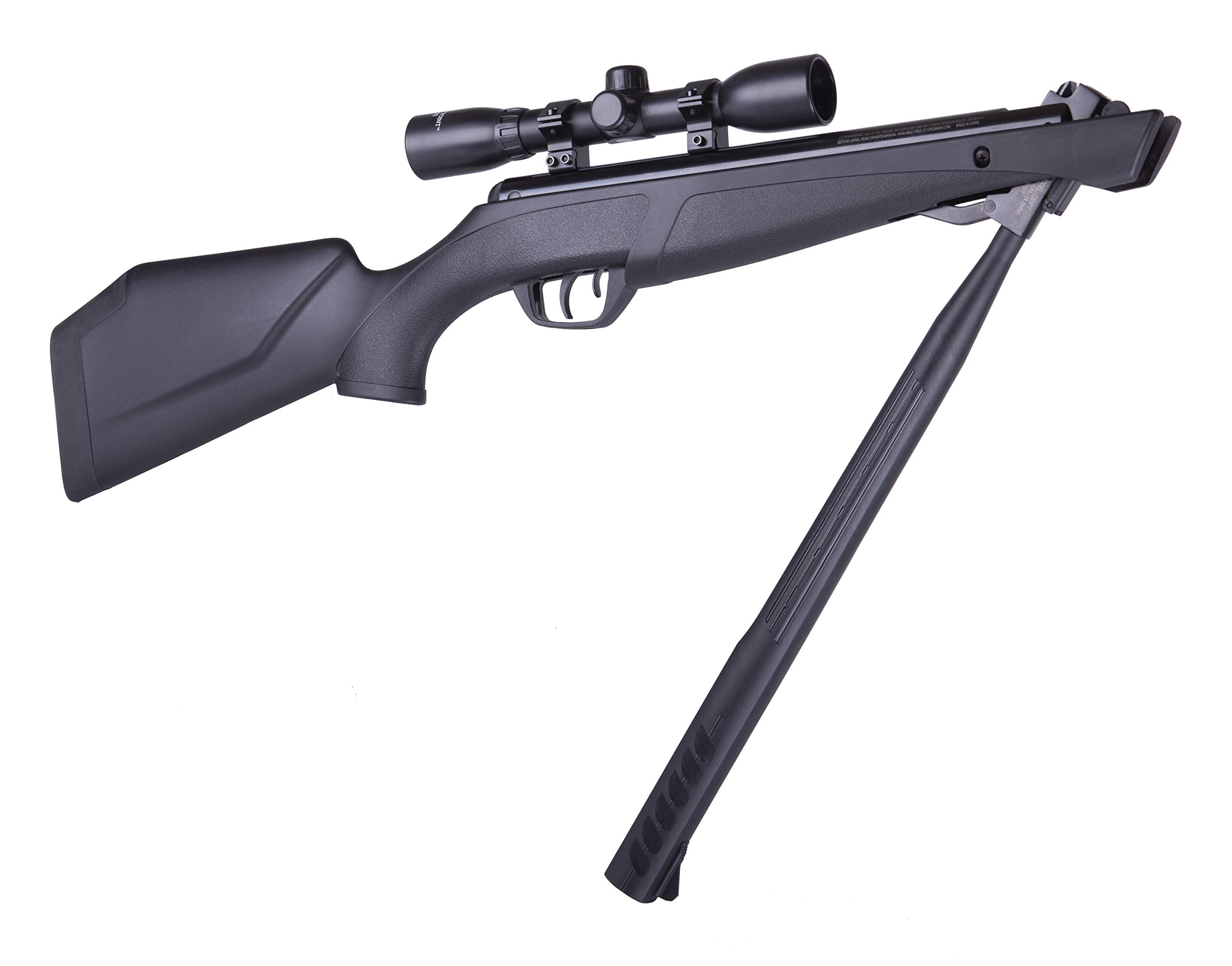 Crosman CS7SXS Shockwave .177-Caliber Pellet NP Break Barrel Air Rifle, Black