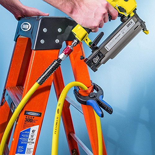 Medium Spring Clamps (Pair) β Easy Squeeze Bandy Clamps Woodworking for Thinner Stock, & Delicate Moldings β One-Handed Operation Medium Clamps β Easy to Grip Nylon Hand Clamps w/Fiberglass
