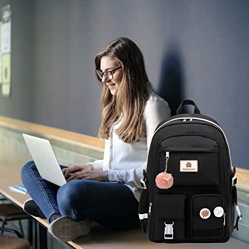 HIDDS Laptop Backpack 15.6 Inch Bundle Women Purse College School Bag Baby Diaper Backpacks Large