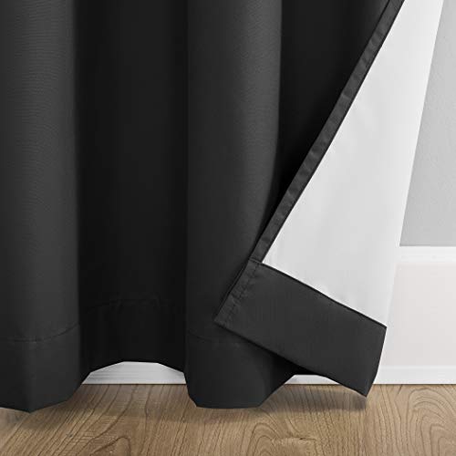 Sun Zero Cyrus Thermal 100% Blackout Grommet Curtain Single Panel