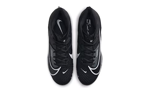 Nike Vapor Edge Elite 360 2 DA5457-010 Black-White-Dark Smoke Grey Men's Football Cleats 14 US