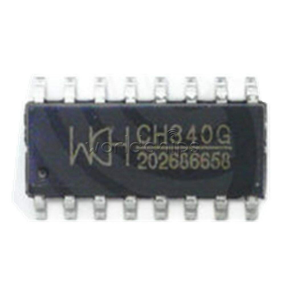 Electronic Components 5PCS Original IC Chip CH340G R3 Board for Ardunio UNO R3 Serial Chip SOP-16