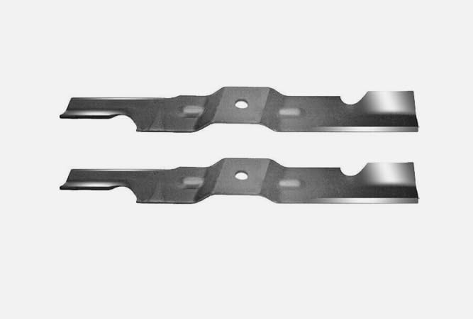 KINGDOM HARVEST for Set of 2 17 7/8" x 5/8" High Lift Blades WorldLawn 3602005