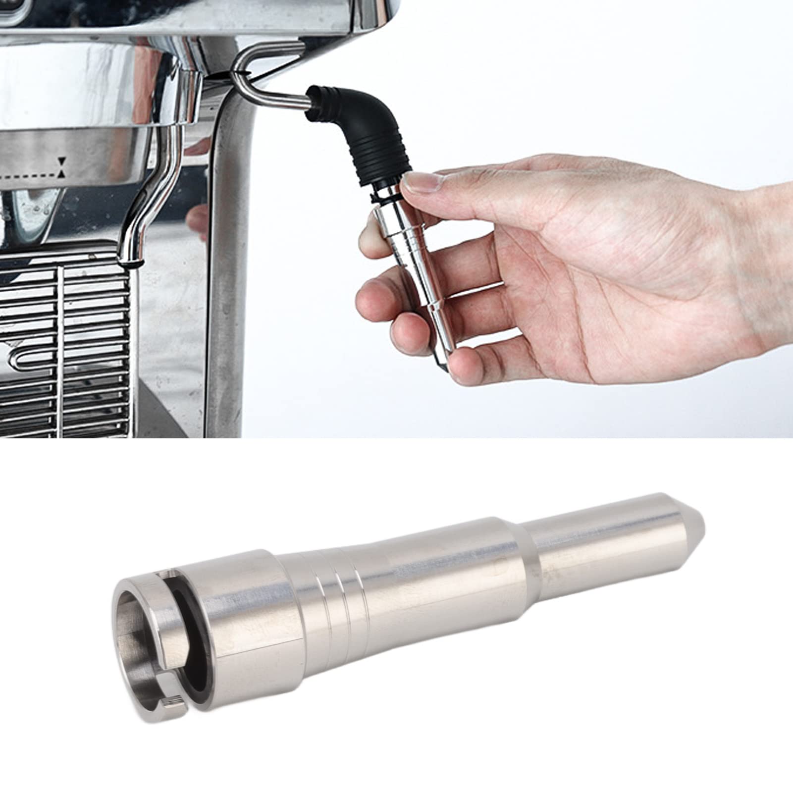 Steam Spout Nozzle,Delonghi Steam Wand Replacement 304 Stainless Steel Coffee Steam Nozzle Coffee Steam Spout Nozzle Coffee Maker Tools ,Delonghi Steam Wand Replacement Nozzle For Delonghi Ecp3420 Ec6